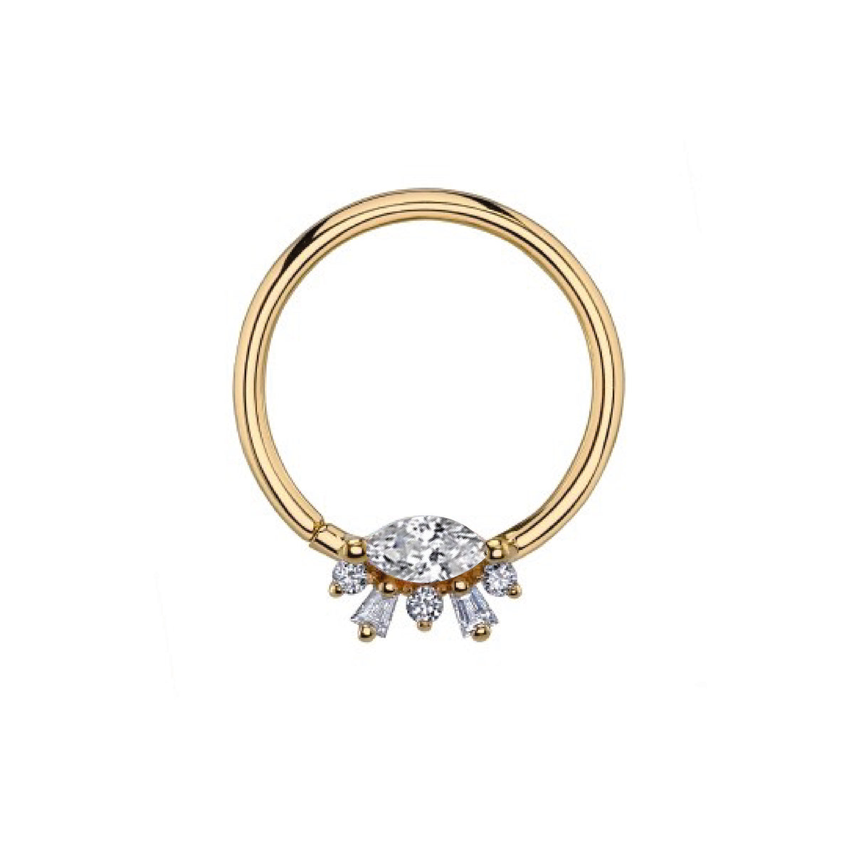 BVLA Gold Change of Heart Seam Ring – Spec Body Art (Tattoo & Piercing)
