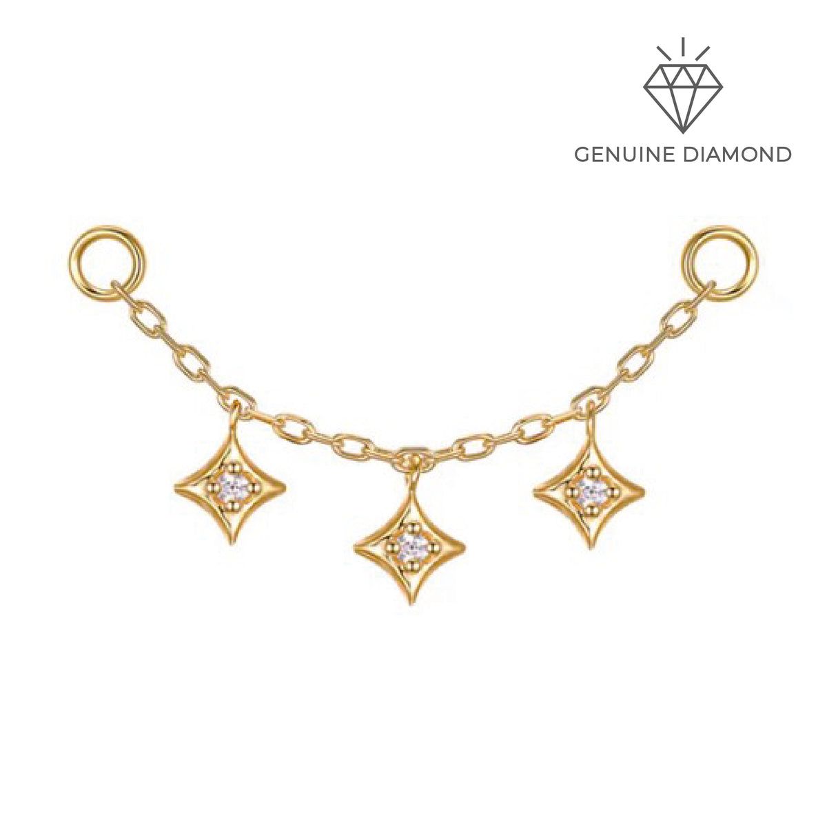 Modern Mood Zara Chain (Genuine Diamond) – Spec Body Art (Tattoo ...
